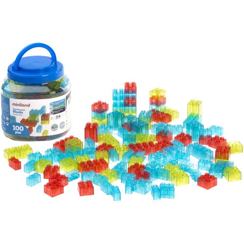 Briques de construction translucides 100 briques - Ets. Frederix